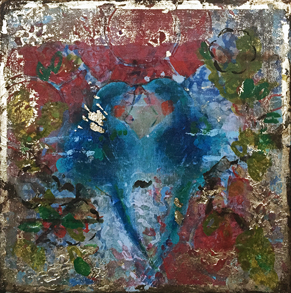 Kathe Fraga – Kissed – 12×12 – Kathe Fraga – Fine Art